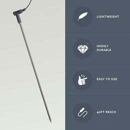 Grounding Stake w/ 40 Ft Cord – GroundLuxe